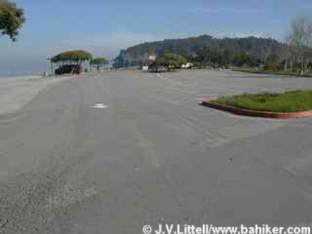 Parking lot at the Recreation Area